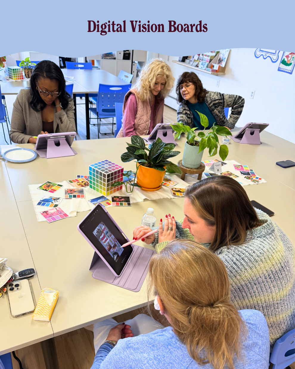 Digital Vision Boards Group Event – Bloomery Art Co.
